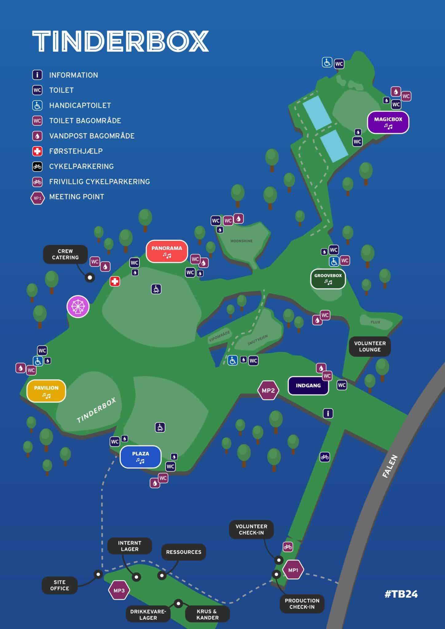 Godt at vide som frivillig - Tinderbox 26.-28. juni 2025