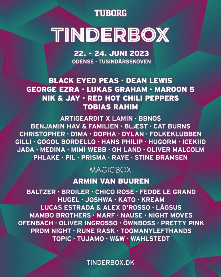 Tinderbox through the years - Tinderbox - June 25 - 27 2026